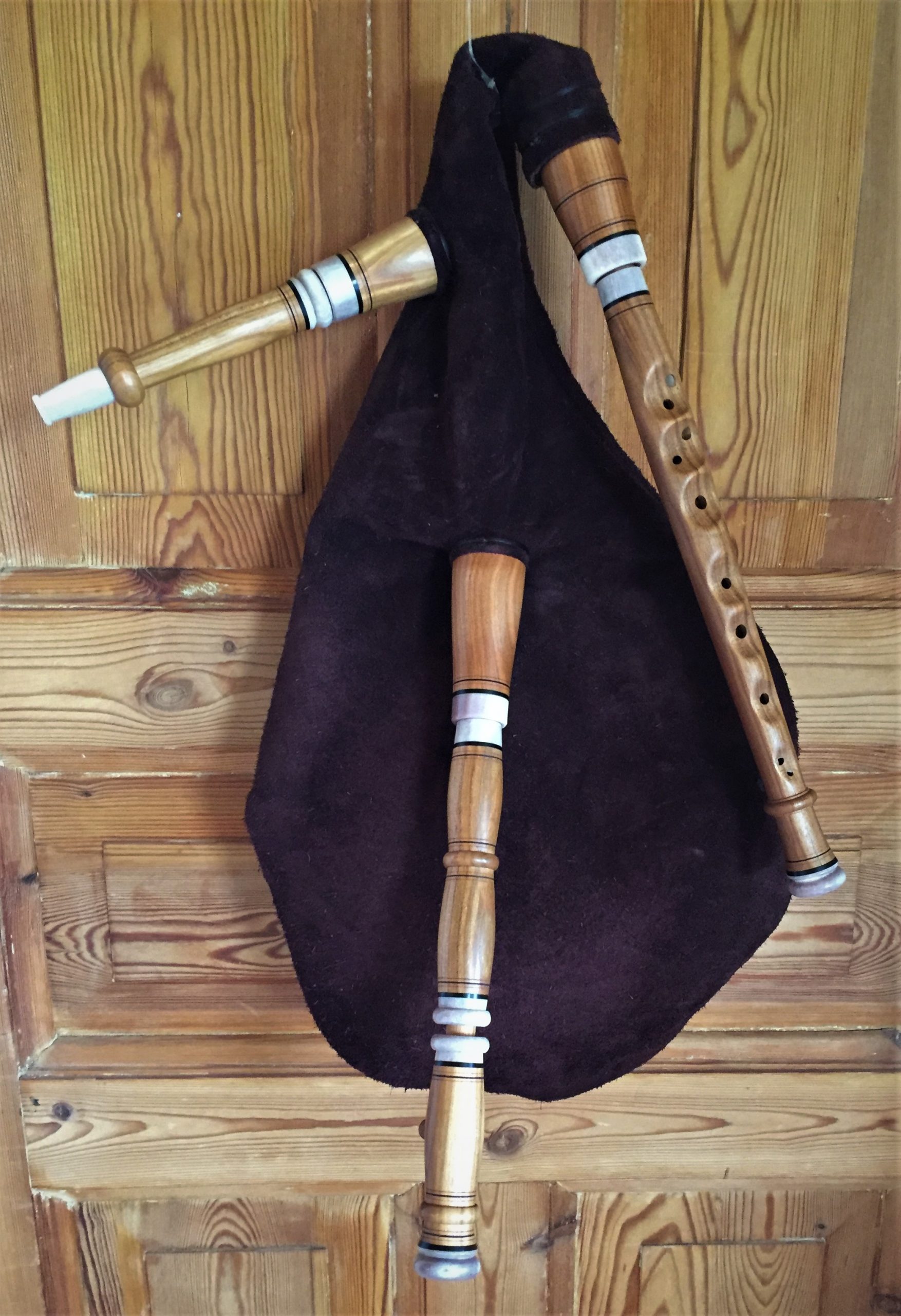 Swedish bagpipe D/G or E/A chanter – Alban Faust